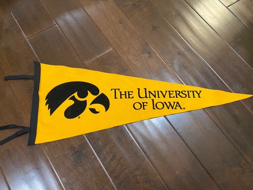 The University Of Iowa Full Size Pennant | eBay