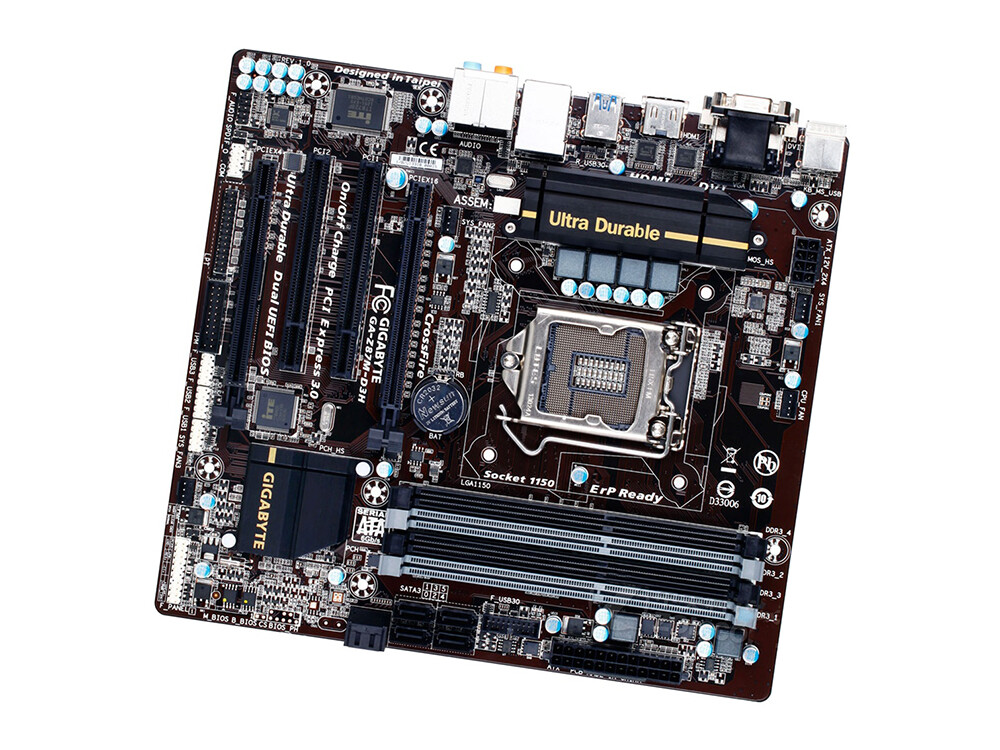 MSI B75MA-E33 Motherboard MS-7808, LGA 1155, Intel B75 Chipset, DDR3 ...
