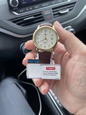 Timex Men Leather Wristwatches for sale | eBay