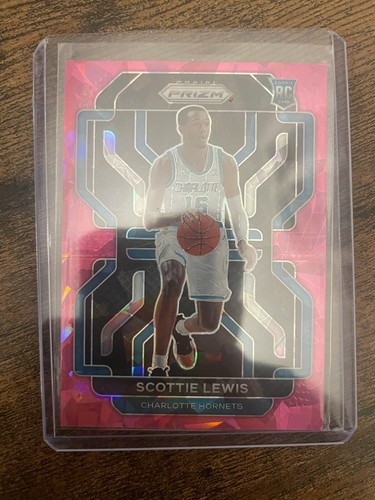Scottie Lewis 2021-22 Prizm Basketball Pink Cracked Ice Rookie Card RC ...