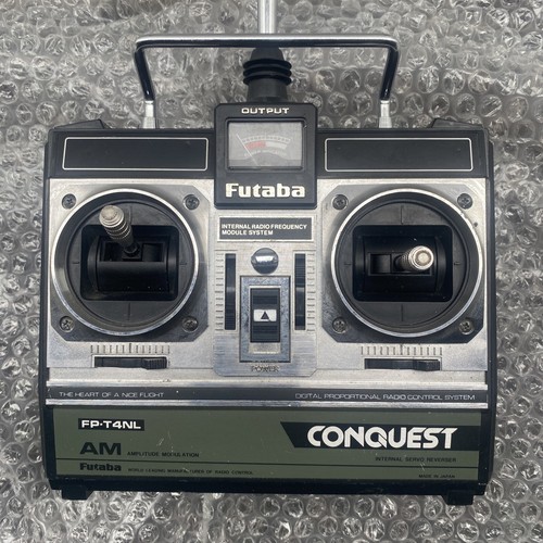 Futaba Conquest FP T4nl Four Channel Am Radio Ands Receiver on 72 MHz ...