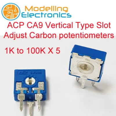 ACP CA9 Horizontal Type Slot Adjust 1K to | Grelly UK