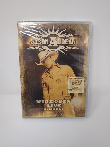 Jason Aldean: Wide Open Live and More DVD (NEW) sealed Concert Hick ...