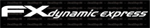 FX Dynamic Airguns - Outdoor Sports/Hunting - Vinyl Die-Cut Peel N ...