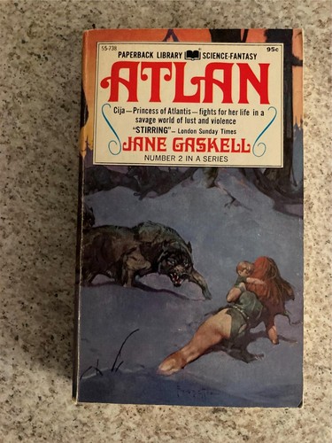 Atlan by Jane Gaskell, 1st PB Printing August 1968 | eBay