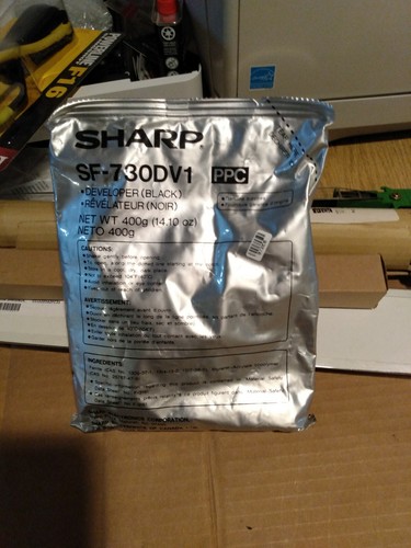 SF730DV1-Genuine Sharp Developer for Sharp SF 7300, 7320, 7350, 7370 ...