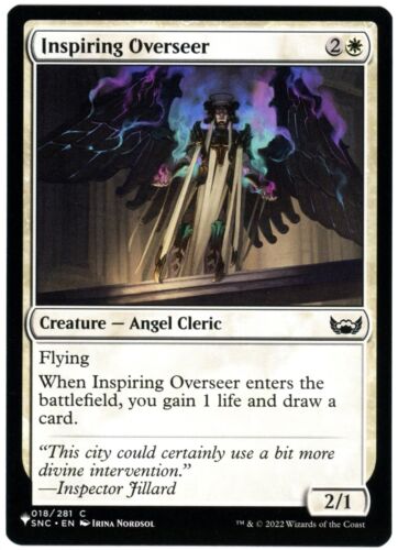 Inspiring Overseer - The List Reprints - Mystery Booster 2 - MTG - NM/M ...