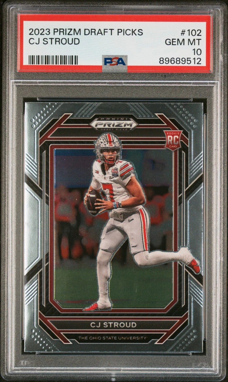 CJ Stroud 2023 Prizm Draft Picks #102 Base Price Guide - Sports Card Investor