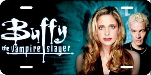 Buffy, The Vampire Slayer, License Plate New Car Tag Metal Aluminum ...