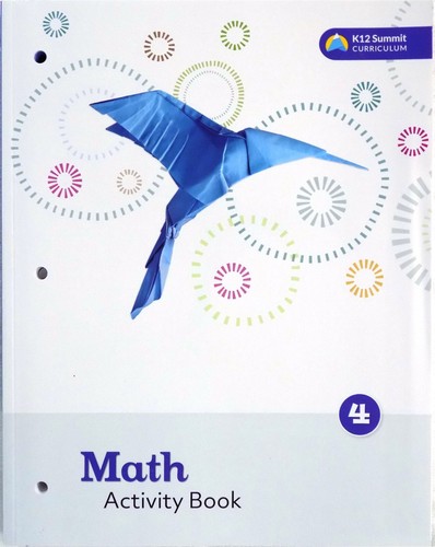 Lot of 3: K12 Summit Curriculum Math Books 4th Grade Activity/Lesson ...