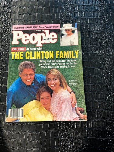 JULY 20 1992 PEOPLE magazine (NO LABEL) UNREAD - BILL HILLARY CLINTON ...