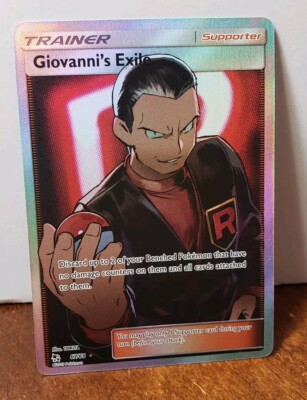 Giovanni's Exile 67 (Hidden Fates 2019) Pokemon Card