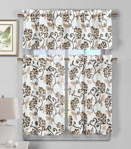 Duck River Textiles 2 Piece/1 Piece Rivietta Faux Linen Kitchen ...