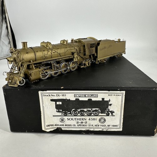 HO brass southern 4501 steam locomotive By empire Midland model company ...