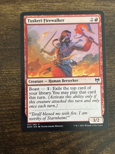 Tuskeri Firewalker Kaldheim 157/285 MTG Magic The Gathering D7586* | eBay