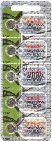 Maxell 394 SR936SW SR936 V394 D394 Watch Battery 0% MERCURY ( 5 PC ) | eBay