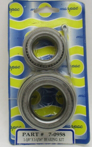 7-0958 Marpac 1.980" Trailer Wheel Bearing Kit 1-3/8" x 1-1/16" | eBay