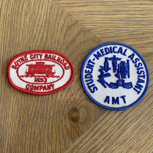 Lot Of 2 - Patches Vintage Boyne City Railroad Company 1893 Caboose ...