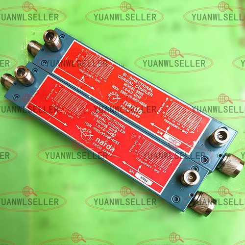 ONE Narda 3022 1.0-4.0GHz 20dB N RF Coupler Used | eBay