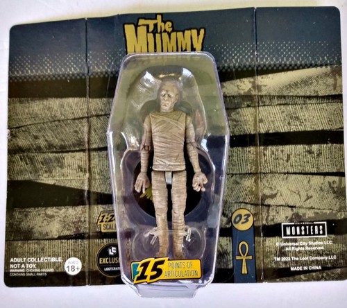 Classic The Mummy Mini Figure Halloween Horror 1:24 Scale 15 Pt Artic ...