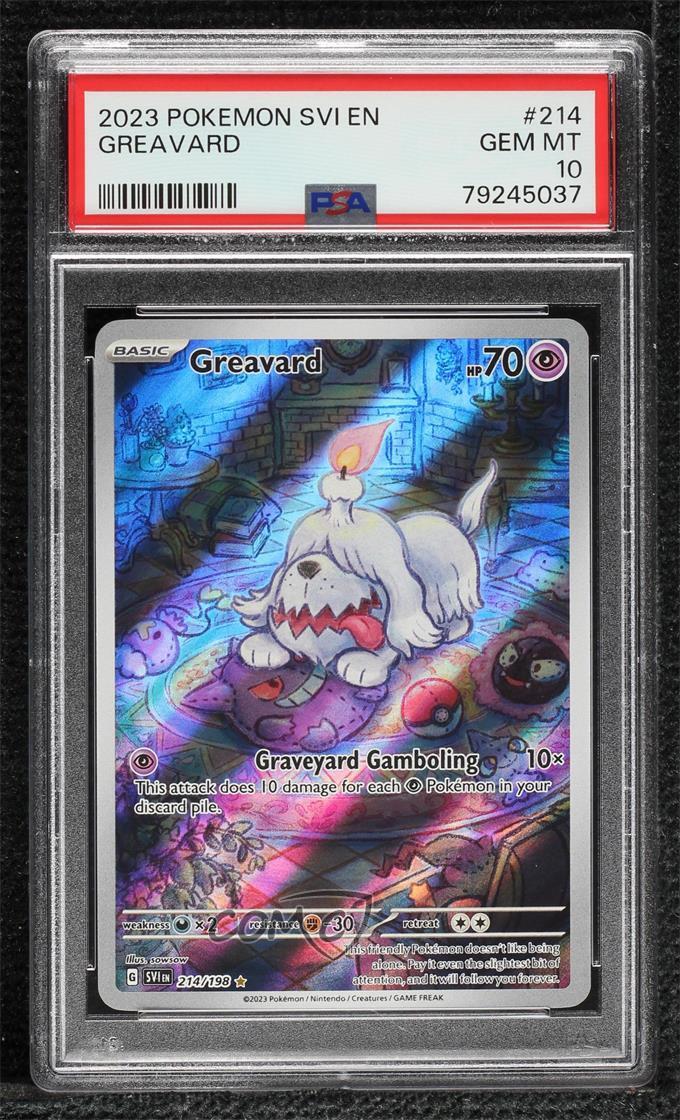 Greavard 2023 Scarlet & Violet #214/198 Illustration Rare Price Guide ...