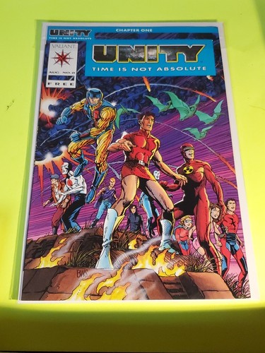 Unity Comic #0 Aug. 1992 Valiant Time Is Not Absolute Chapter 1 | eBay