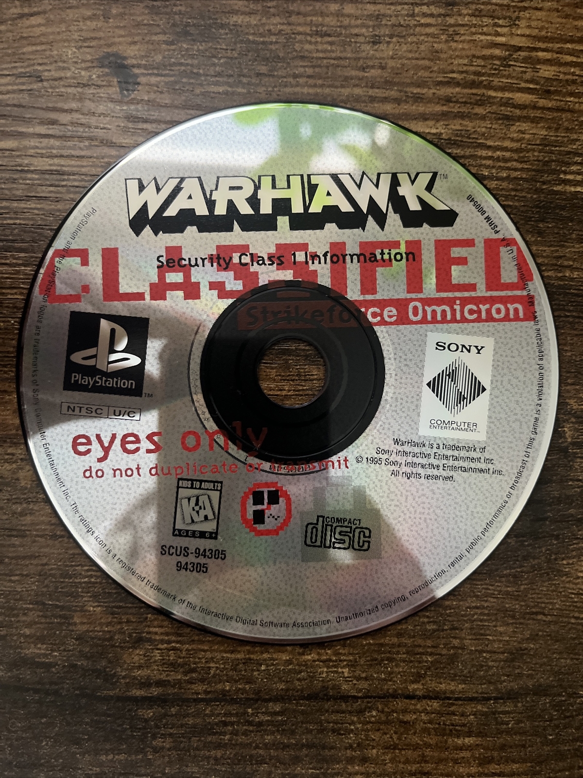 Warhawk Value - GoCollect (playstation-1-ps1-warhawk )