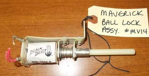 DATA EAST Maverick Pinball Machine Ball Lock Assembly #500-5869-01 ...