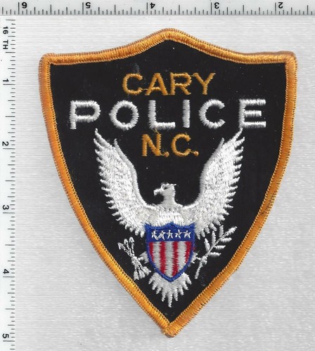 Cary Police (North Carolina) 1st Issue Shoulder Patch | eBay