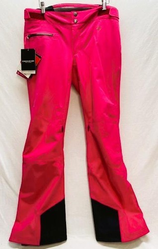 Obermeyer Women's Fusion Straight Line Snow Ski Pant Pink Infusion Sz 8 ...
