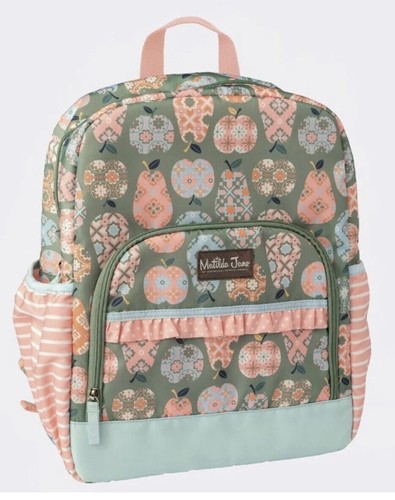 NEW Girls MATILDA JANE CeCe Apple Print Backpack Back To School! So ...