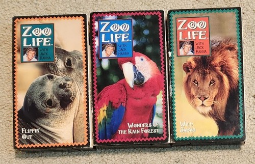 Zoo Life With Jack Hanna VHS Playtested Wild Safari, Flippin’ Out ...