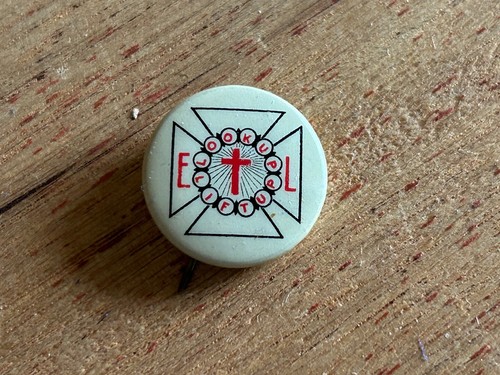 Epworth League Methodist Pinback Button Pin Badge Bastian Vtg Look Up ...
