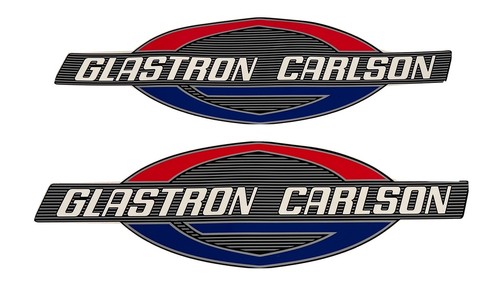 Glastron Carlson decal With Red And Blue G CVX 20 18 16 CV23 | eBay