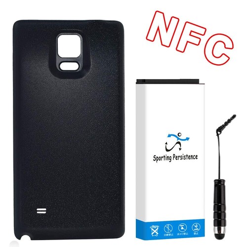 NEW 11900mAh Extended NFC Battery Cover for Samsung Galaxy Note 4 4G ...