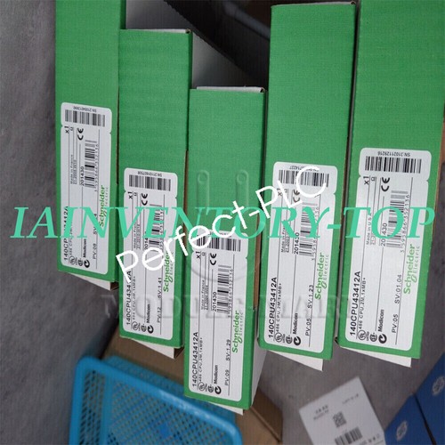 NEW Schneider Electric Modicon Quantum 140CPU43412A 486CPU 1XMB+ 1PCS ...