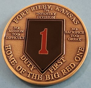 1st Infantry Division Coin for sale | eBay