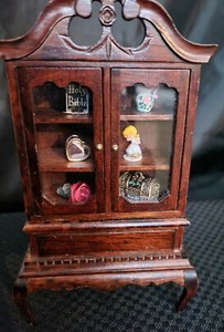 Dollhouse Miniature Display Cabinets for sale | eBay