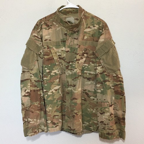 MultiCam Camo FRACU Coat Mens Large- Regular Flame Resistant Army ...