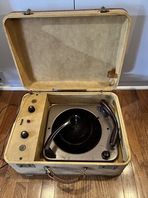 Suitcase Record Player In Vintage Record Players for sale | eBay