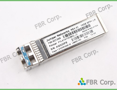 Juniper Networks 10GE SFP+ LR 740-021309 FTLX1471D3BCL-J1 SMF 1310NM ...