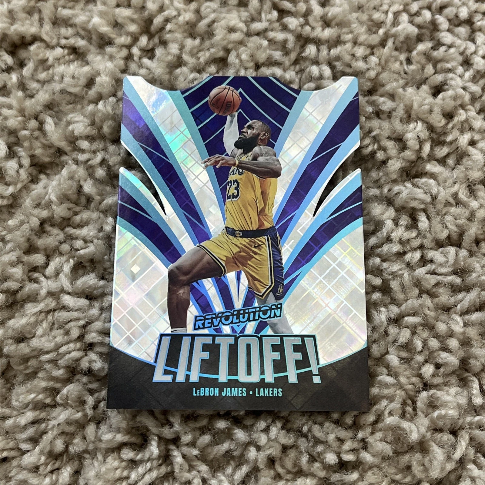 LeBron James 2023 Revolution #1 Liftoff! - Cosmic /99 Price Guide ...