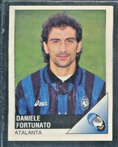 Atalanta, Daniele Fortunato - Sticker n.10-FIGURINA Panini 1995/96-new ...