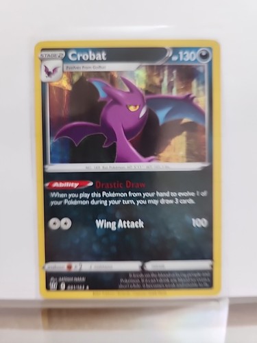 Pokémon TCG Crobat Sword & Shield - Battle Styles 091/163 Holo Rare | eBay