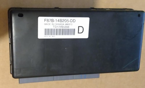 F87B-14B205-DD GEM MODULE BODY MODULE LOW MILEAGE CASH FOR CLUNKERS ...