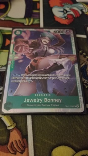 One Piece Card Game Jewelry Bonney OP07-026 SR 500 Years in the Future ...
