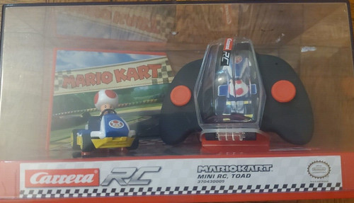 Carrera RC Mario Kart 1:50 Scale Mini Remote Control Car TOAD With ...