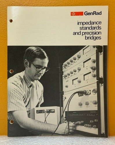 GenRad Impedance Standards and Precision Bridges Catalog. | eBay