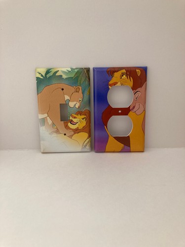 Handmade Lion Light Switch and Electrical Outlet Covers, Simba, Nala ...