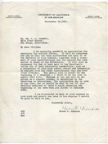 Vintage 1931 Letterhead - UCLA | eBay